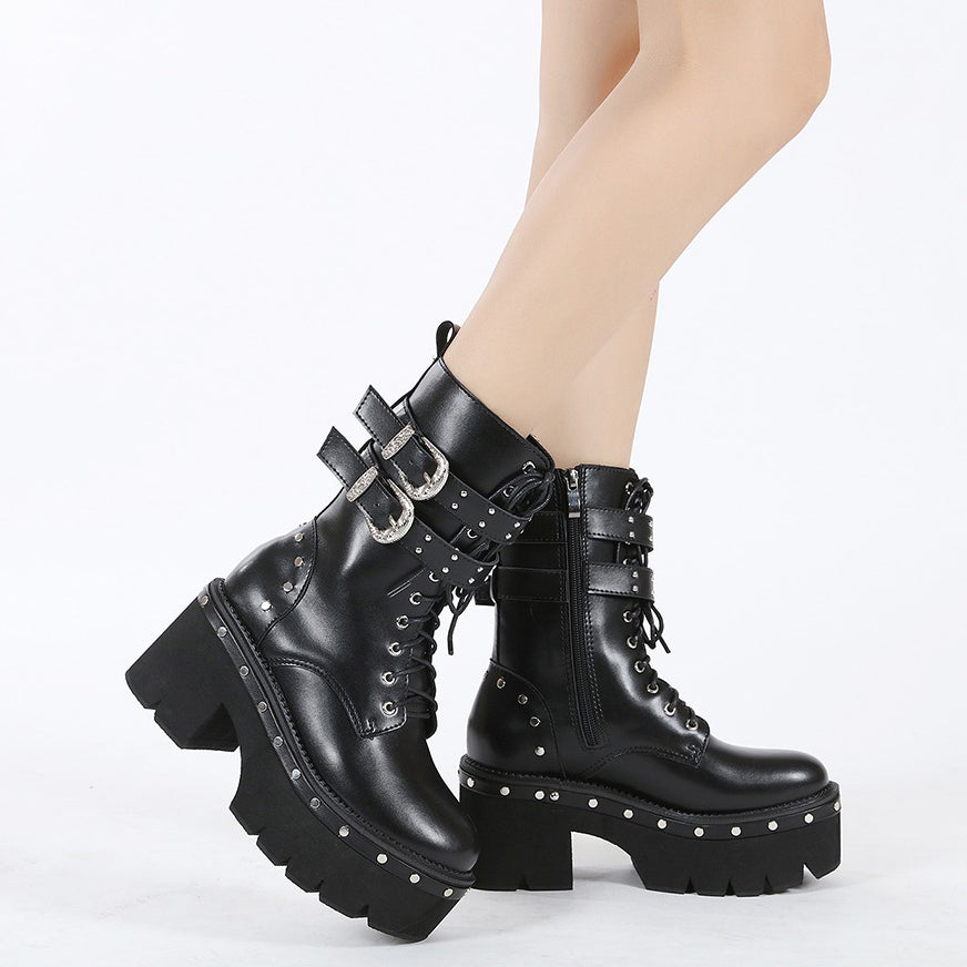 Goth Techwear Boots | CYBER TECHWEAR®