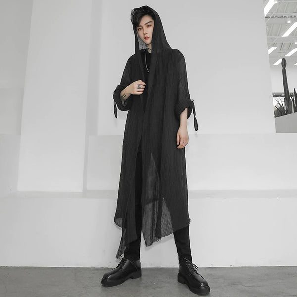 Translucent Techwear Cloak | CYBER TECHWEAR®
