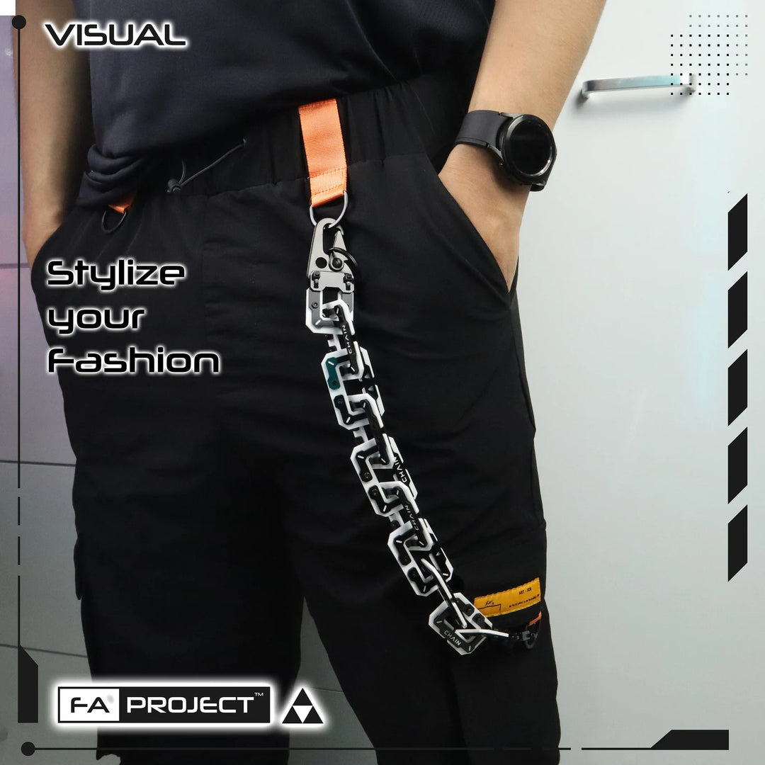 Techwear Pants Chain | CYBER TECHWEAR®