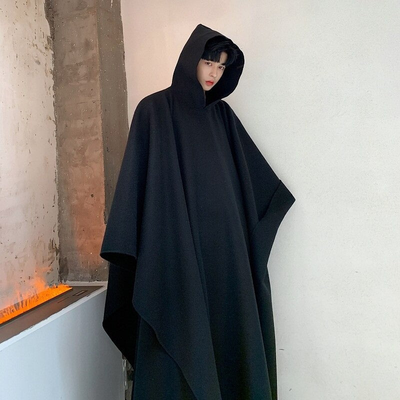 Long Techwear Poncho | CYBER TECHWEAR®