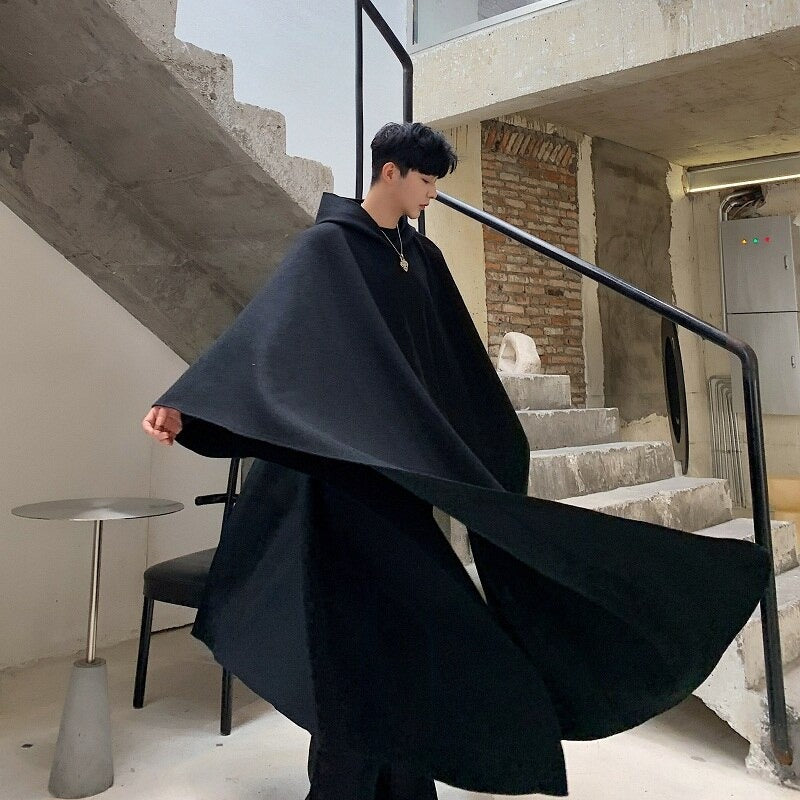 Long Techwear Poncho | CYBER TECHWEAR®