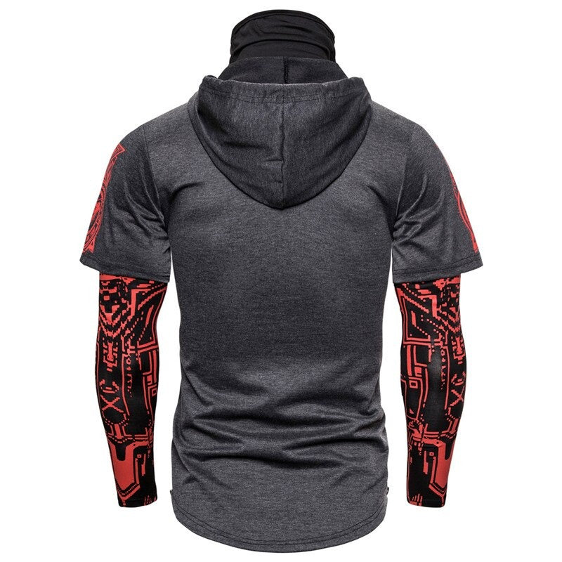 Cyberpunk Techwear Thin Hoodie | CYBER TECHWEAR®