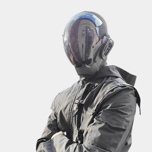 Sci-Fi Techwear Mask | CYBER TECHWEAR®