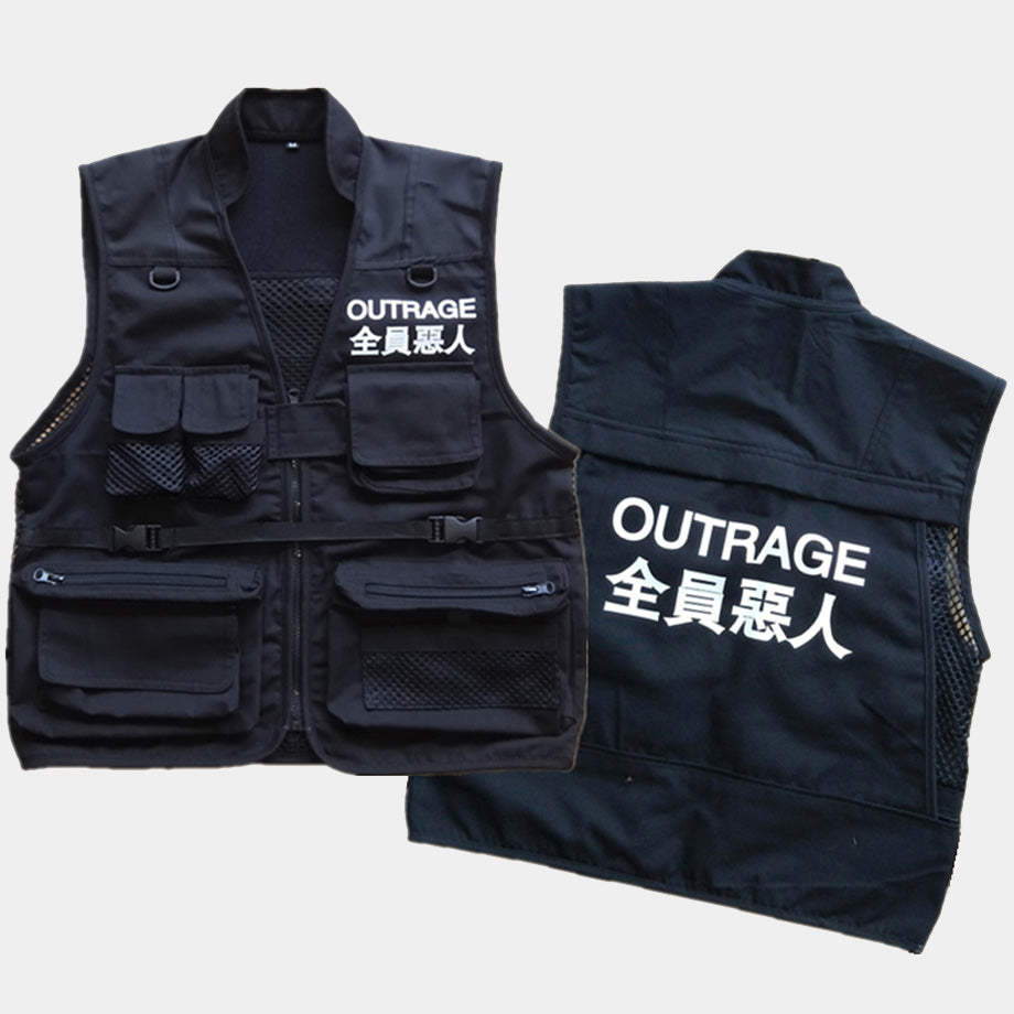 Sleeveless Techwear Jacket | CYBER TECHWEAR®