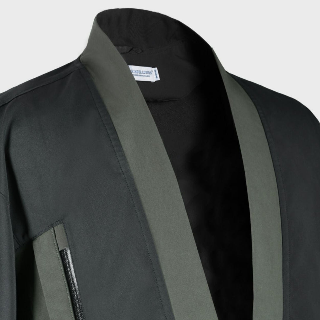 Green Techwear Kimono | CYBER TECHWEAR®