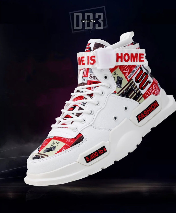 Loading image: Red Cyberpunk Shoes | CYBER TECHWEAR®
