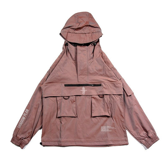 Reflective Techwear Windbreaker | CYBER TECHWEAR®