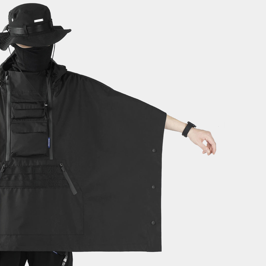 Techwear Poncho Cyber Techwear