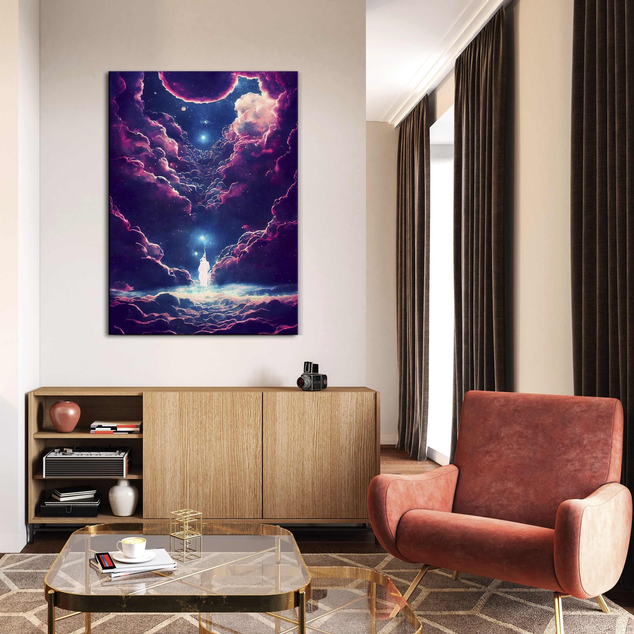 Space Cyberpunk Art