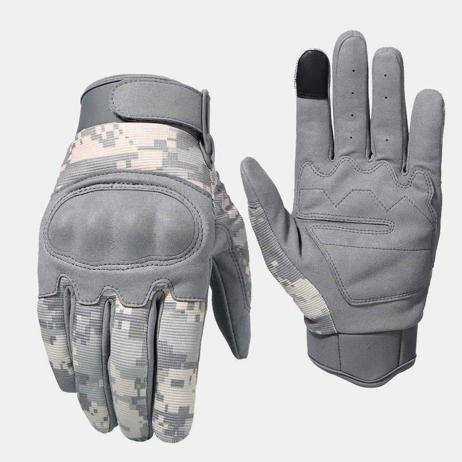 Grey Techwear Gloves | CYBER TECHWEAR®