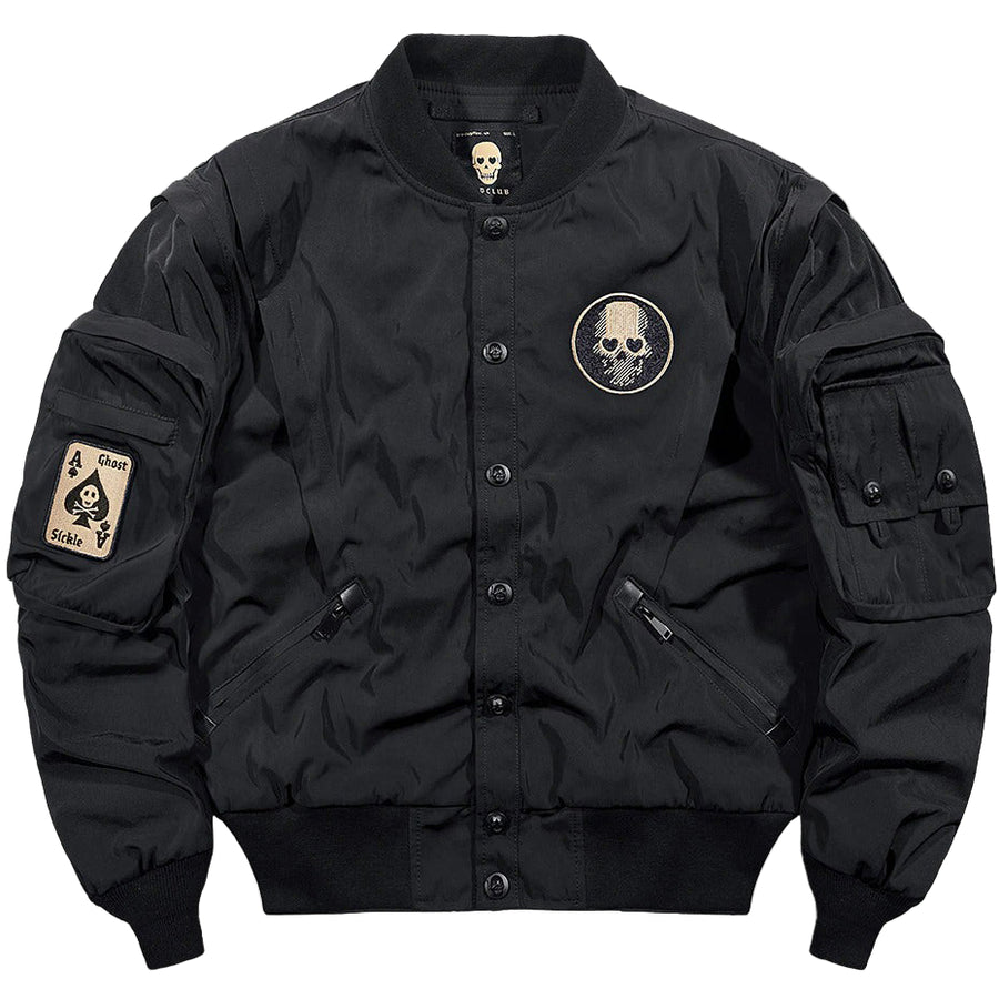 Skull Techwear Jacket | CYBER TECHWEAR®
