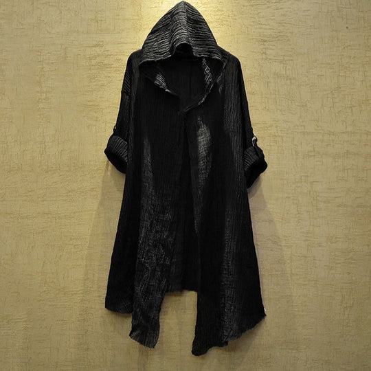 Translucent Techwear Cloak | CYBER TECHWEAR®